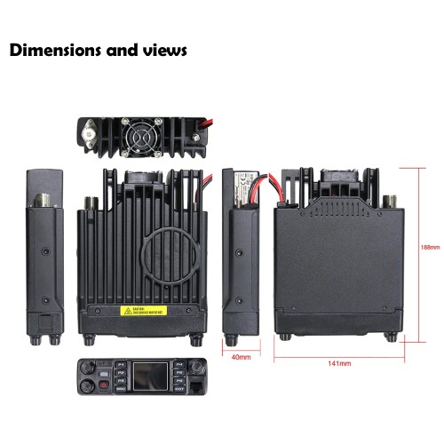 Anytone mobile radio